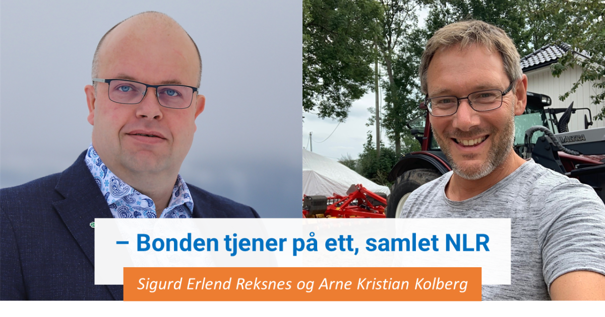 Bonden tjener på ett, samlet NLR | Norsk Landbruksrådgiving